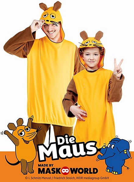 Die Sendung mit der Maus - Maus Kostüm - maskworld.com