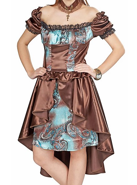 Disfraz De Dama De Salón Steampunk - maskworld.com