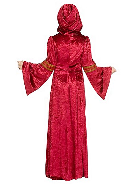 Disfraz De Maga Roja Para Niñas - maskworld.com
