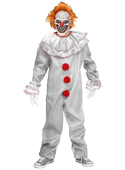 Disfraz De Payaso Terrorífico Clown-Es-ker Para Niños - maskworld.com