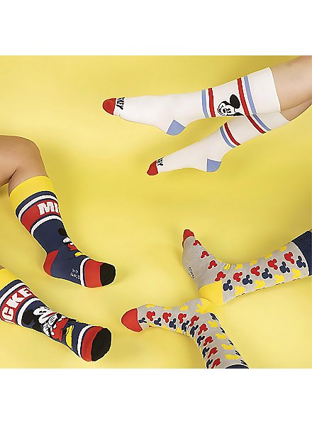 Disney - Mickey Mouse socks 3-pack - maskworld.com