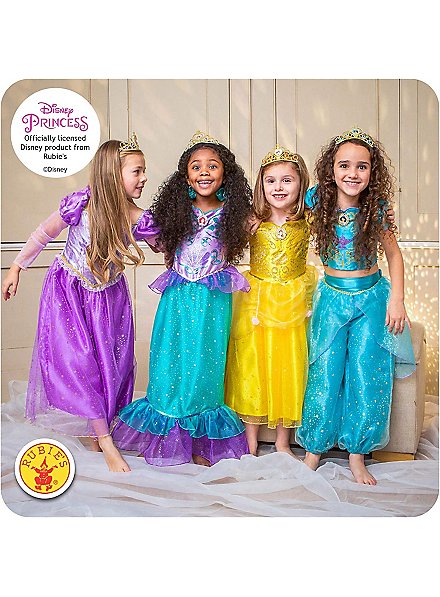 Disney Princess Belle Sparkling Dress for Kids - maskworld.com