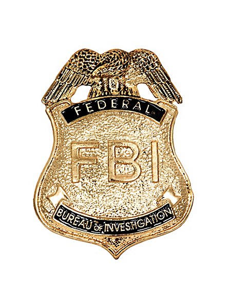 Distintivo FBI - maskworld.com