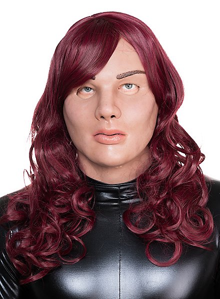 Diva mask made of silicone - Deluxe - maskworld.com