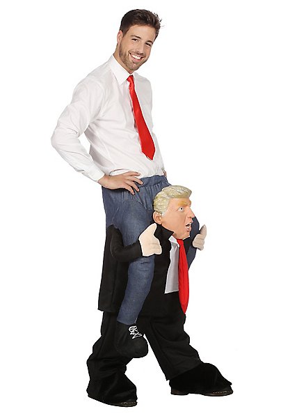 Donald Trump Huckepack Kostüm - maskworld.com