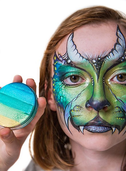 Dream Colours Water Makeup Emerald - maskworld.com