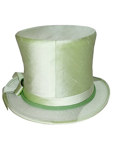 English silk top hat pastel green – Penny - maskworld.com
