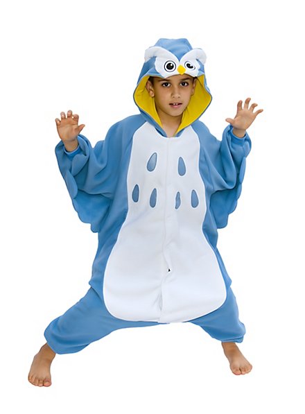Eule Kigurumi Kostüm für Kinder - maskworld.com
