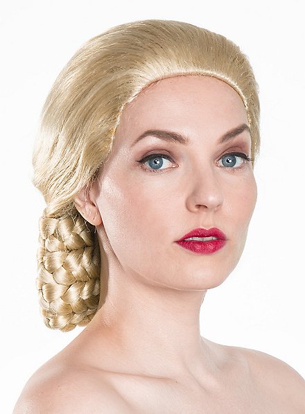 Blonde Chignon Wig Evita - maskworld.com