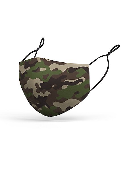 Fabric mask for children Camouflage - maskworld.com