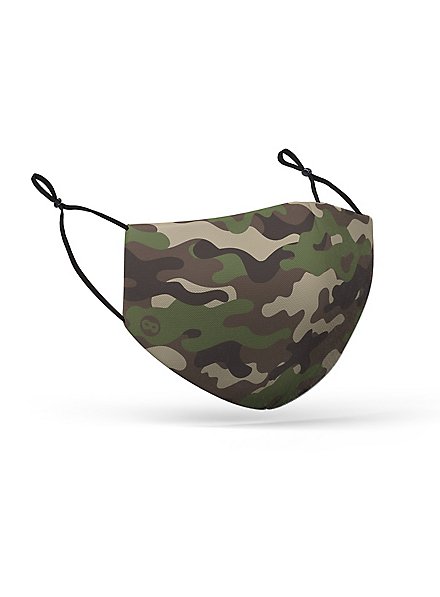 Fabric mask for children Camouflage - maskworld.com