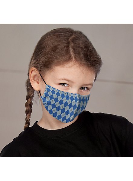 fabric mask for children magic school blue - maskworld.com