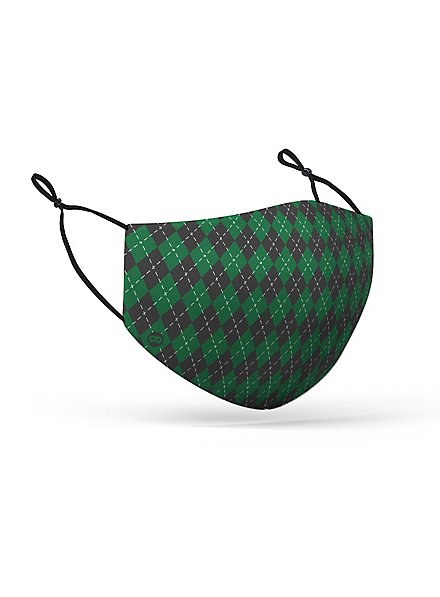 fabric mask for children magic school green - maskworld.com