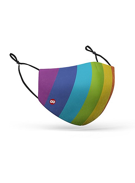 Fabric mask for children rainbow - maskworld.com