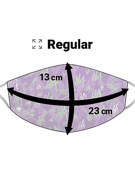 Fabric mask Joker - maskworld.com