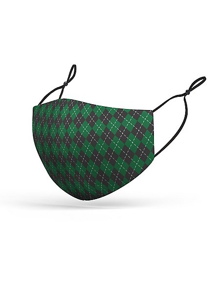 Fabric mask magic school green - maskworld.com