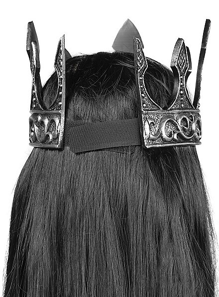 Fantasy crown of princes silver - maskworld.com