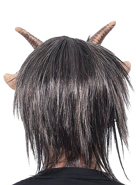 Faunus Latex Half Mask - maskworld.com