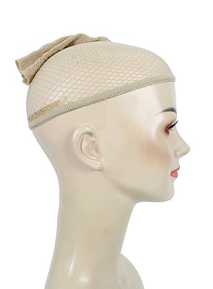 Filet à cheveux pour perruque beige - maskworld.com