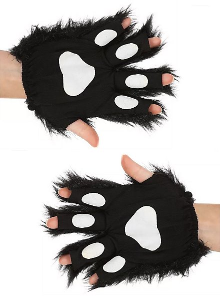 Fingerlose Tatzen schwarz - maskworld.com