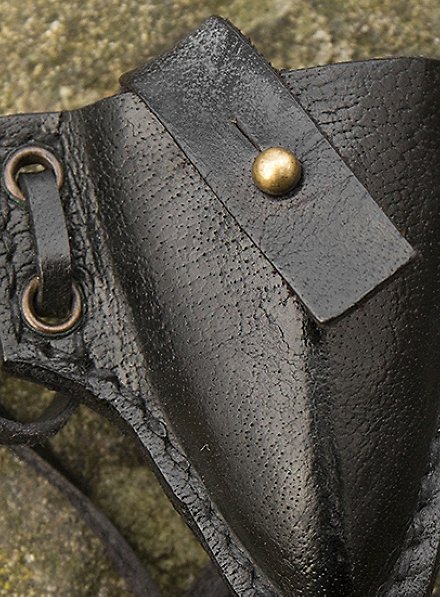 Fist Dagger - Iron Fortress with Leather Sheath - maskworld.com