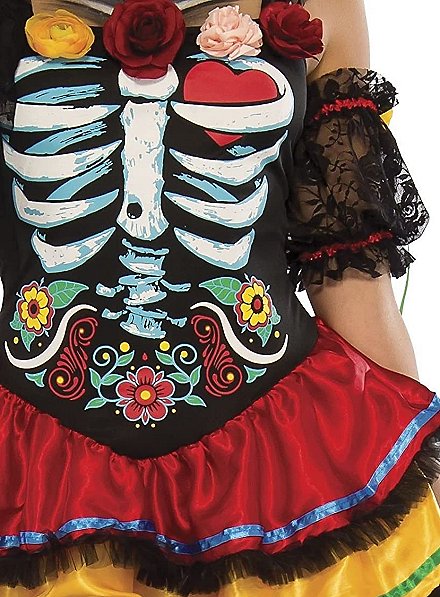 Flower Catrina costume - maskworld.com