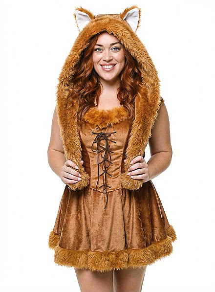 Foxy lady fox costume for women - maskworld.com