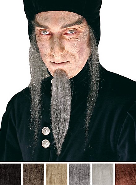 Kinnbart Galileo - Professioneller Bart mit Echthaar - maskworld.com