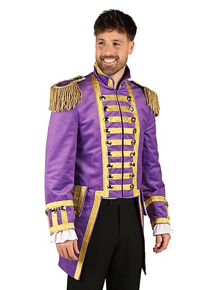 Giacca da guardia per uomo viola-oro - maskworld.com