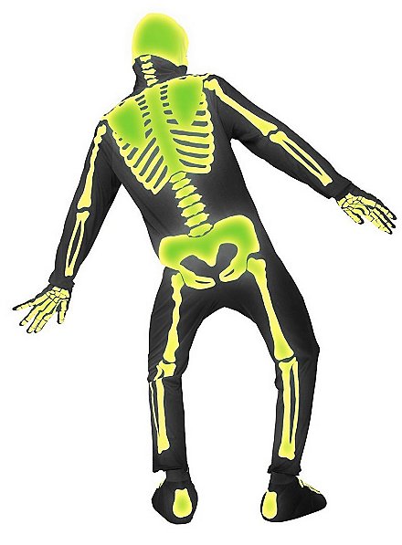 Glow in the Dark skeleton full body costume - maskworld.com