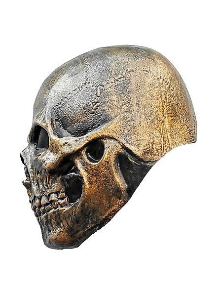 Gold Skull Mask - maskworld.com