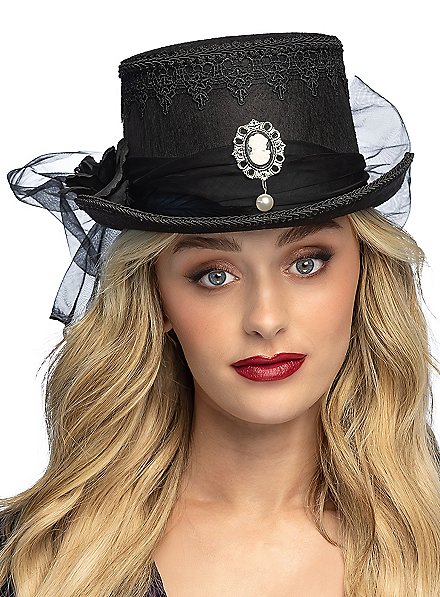 Gothic Top Hat for Women - maskworld.com