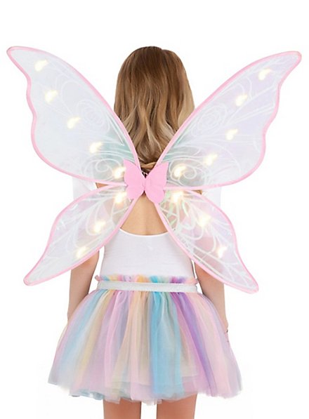 Grandes ailes de fée à LED - maskworld.com