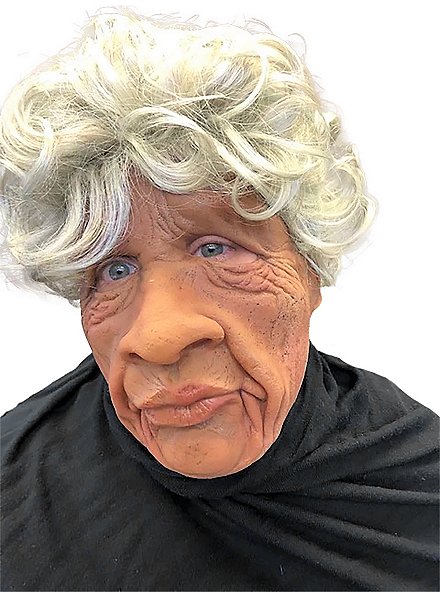 Grandma Deluxe Latex Full Mask Grandma Deluxe - maskworld.com