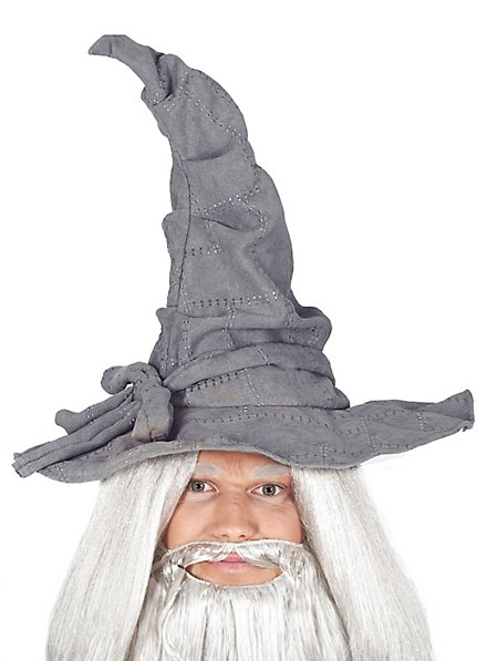 Gray Wizard Hat - maskworld.com