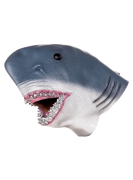 Haai masker van latex - maskworld.com