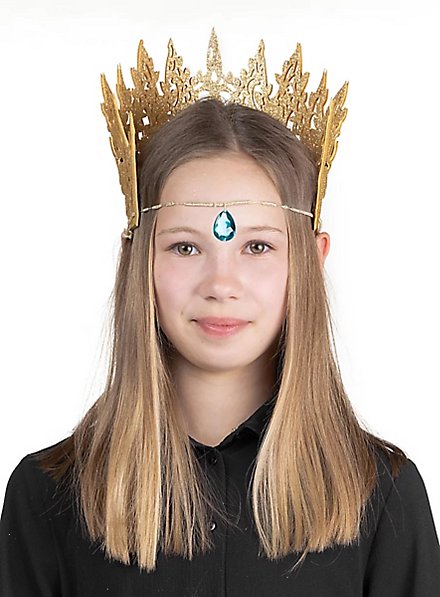 Half crown glitter fairy for children - maskworld.com