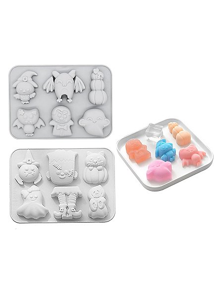 Halloween Siliconen Vormen Set Schattige Monsters Voor Bakken En ...