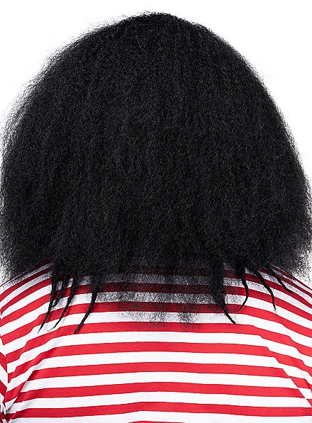 Horror Clown Wig black - maskworld.com