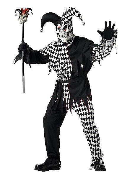 Horror Hofnarr Kostüm - maskworld.com