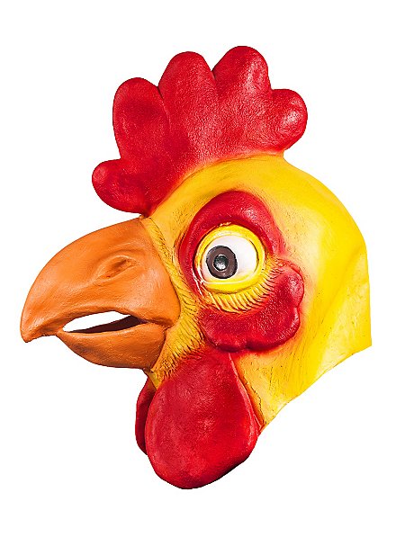 Huhn Maske aus Latex - maskworld.com