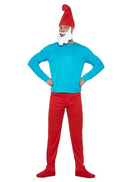 I Puffi - Costume da Grande Puffo - maskworld.com