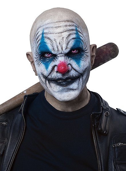 Joker Clown Latex Hyper Mask - maskworld.com