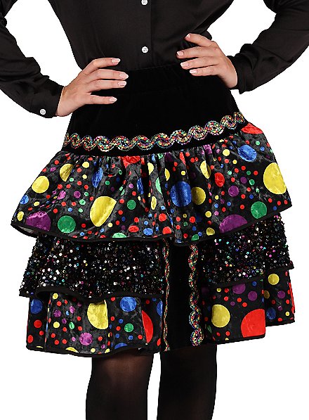 Jupe de carnaval confettis - maskworld.com