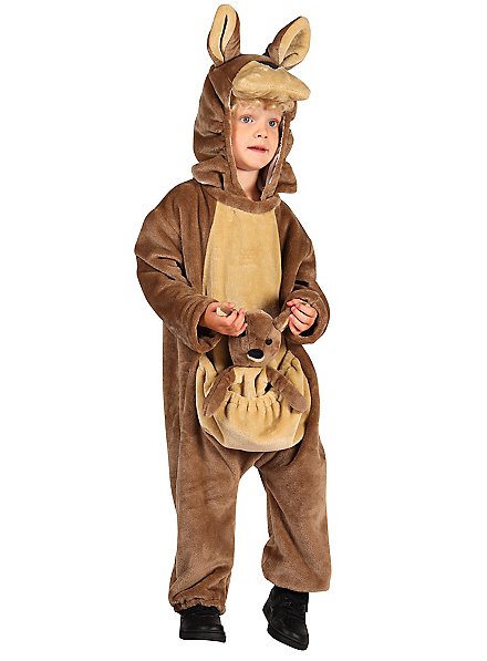 Kangaroo costume jumpsuit for children - maskworld.com
