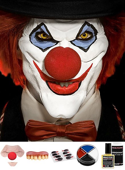 Kit clown effrayant Deluxe - maskworld.com
