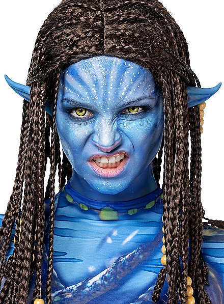 Kit de maquillage Guerrier Tribal Bleu - maskworld.com