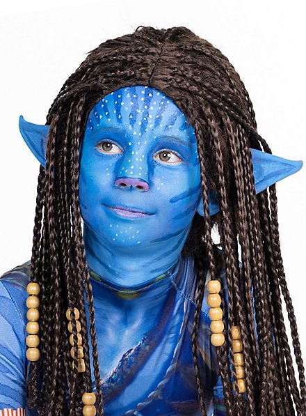 Kit de maquillage Guerrier Tribal Bleu - maskworld.com