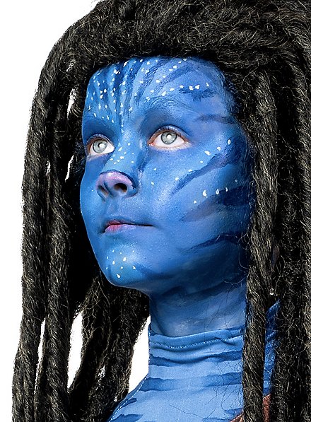 Kit de maquillage Guerrier Tribal Bleu - maskworld.com