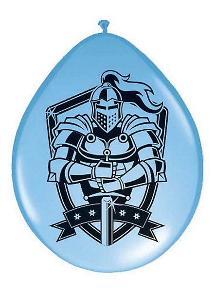 Knight balloons 8 pieces - maskworld.com